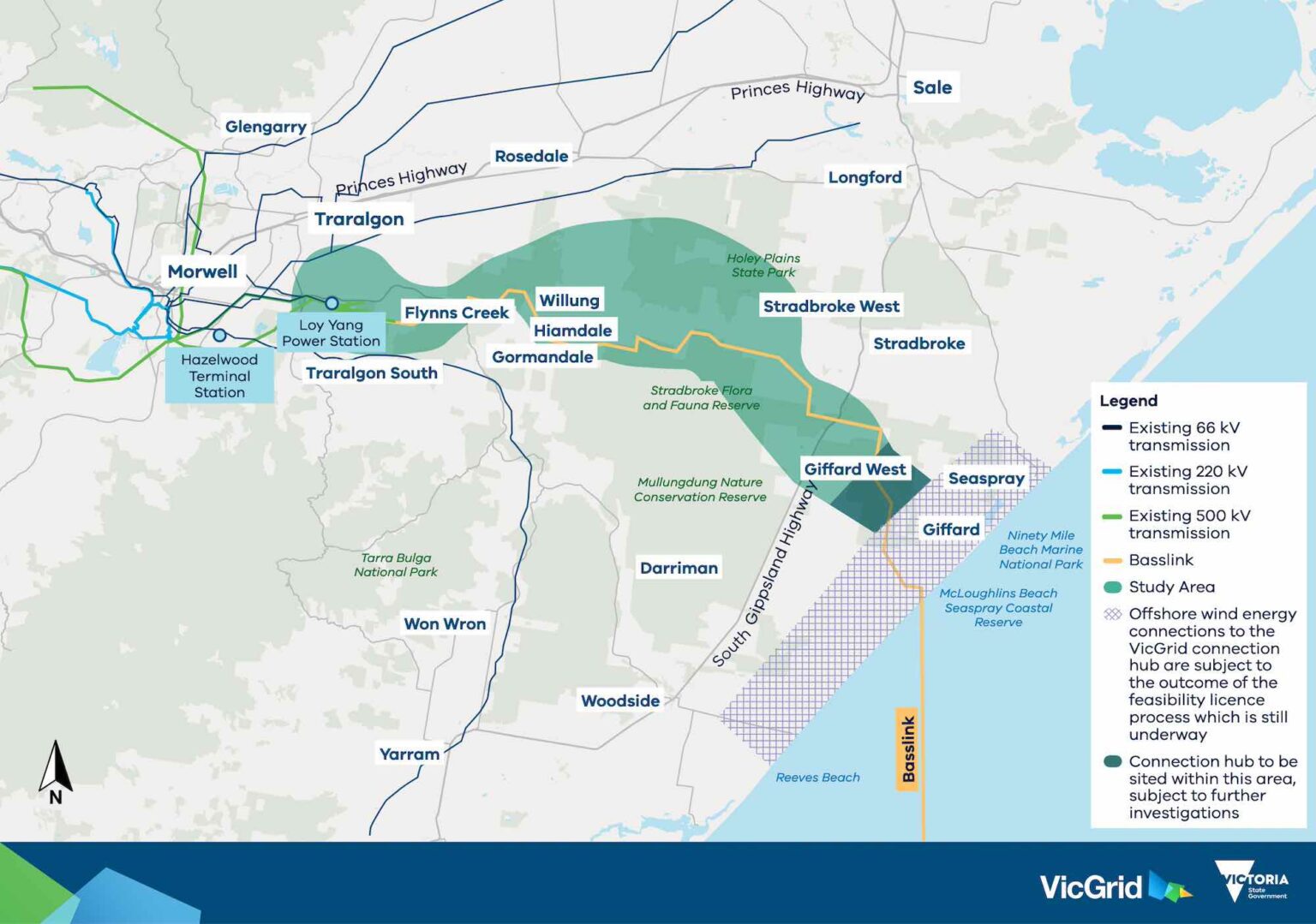 VicGrid seeks green tick for transmission line to connect Australia's first offshore wind farms ...